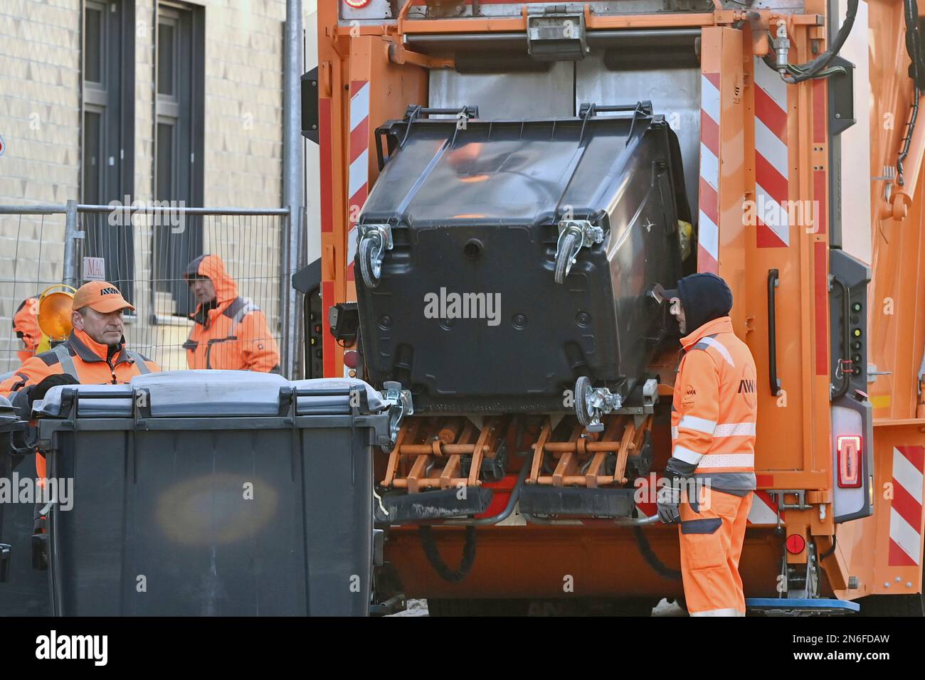 Trash container in munich hi-res stock photography and images - Alamy