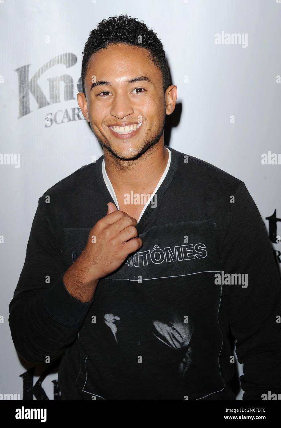 Taj Mowry attends the VIP Opening of Knotts Scary Farm HAUNT on ...