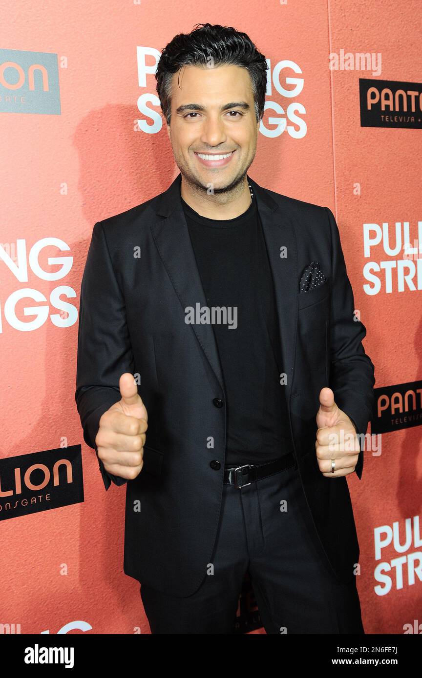Jaime Camil arrives at Pantelion Films' "Pulling Strings" Los Angeles premiere at Regal Cinemas ...