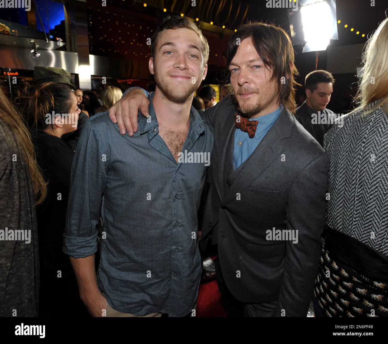 IMAGE DISTRIBUTED FOR AMC - Phillip Phillips, left, and Norman Reedus ...