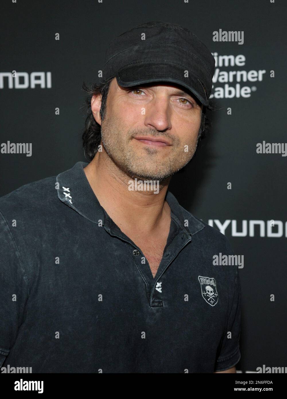 Robert Rodriguez attends AMC's season 4 premiere of "The Walking Dead ...