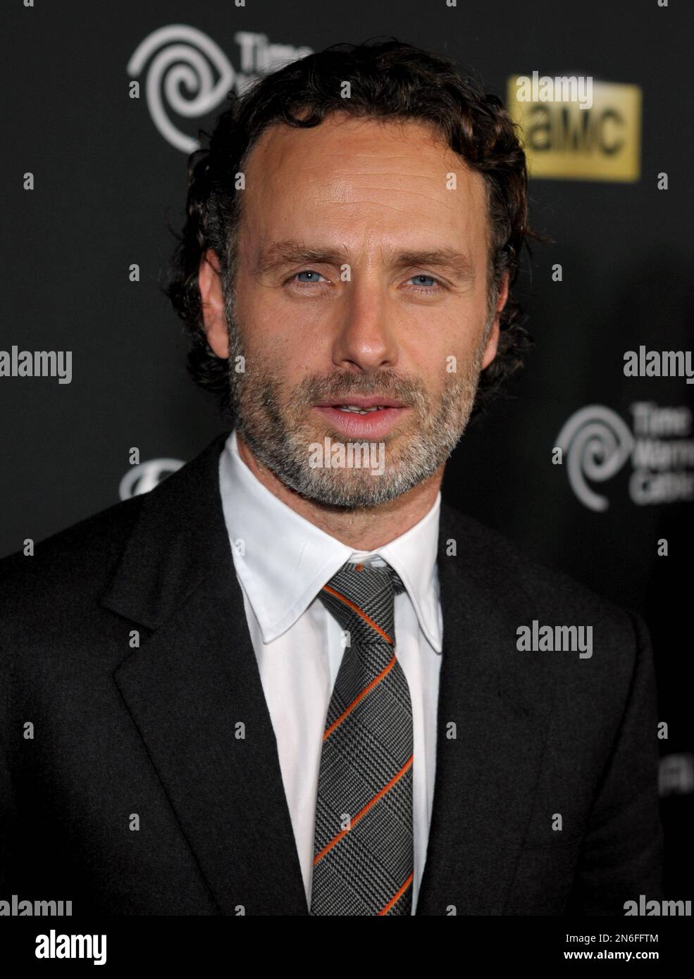 IMAGE DISTRIBUTED FOR AMC - Actor Andrew Lincoln attends AMC's season 4 ...