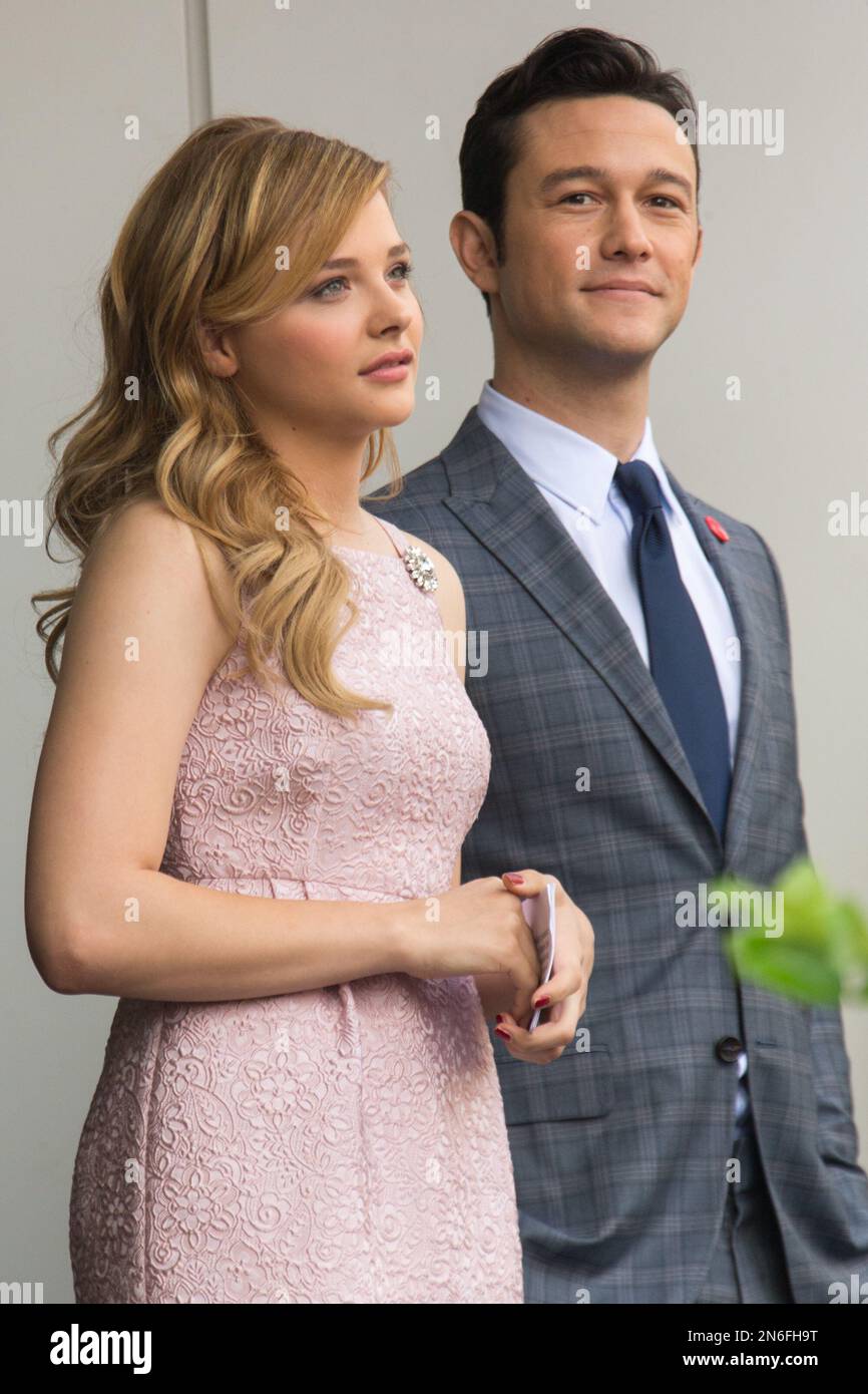 Actors Chloe Grace Moretz and Joseph Gordon-Levitt attend as Julianne ...