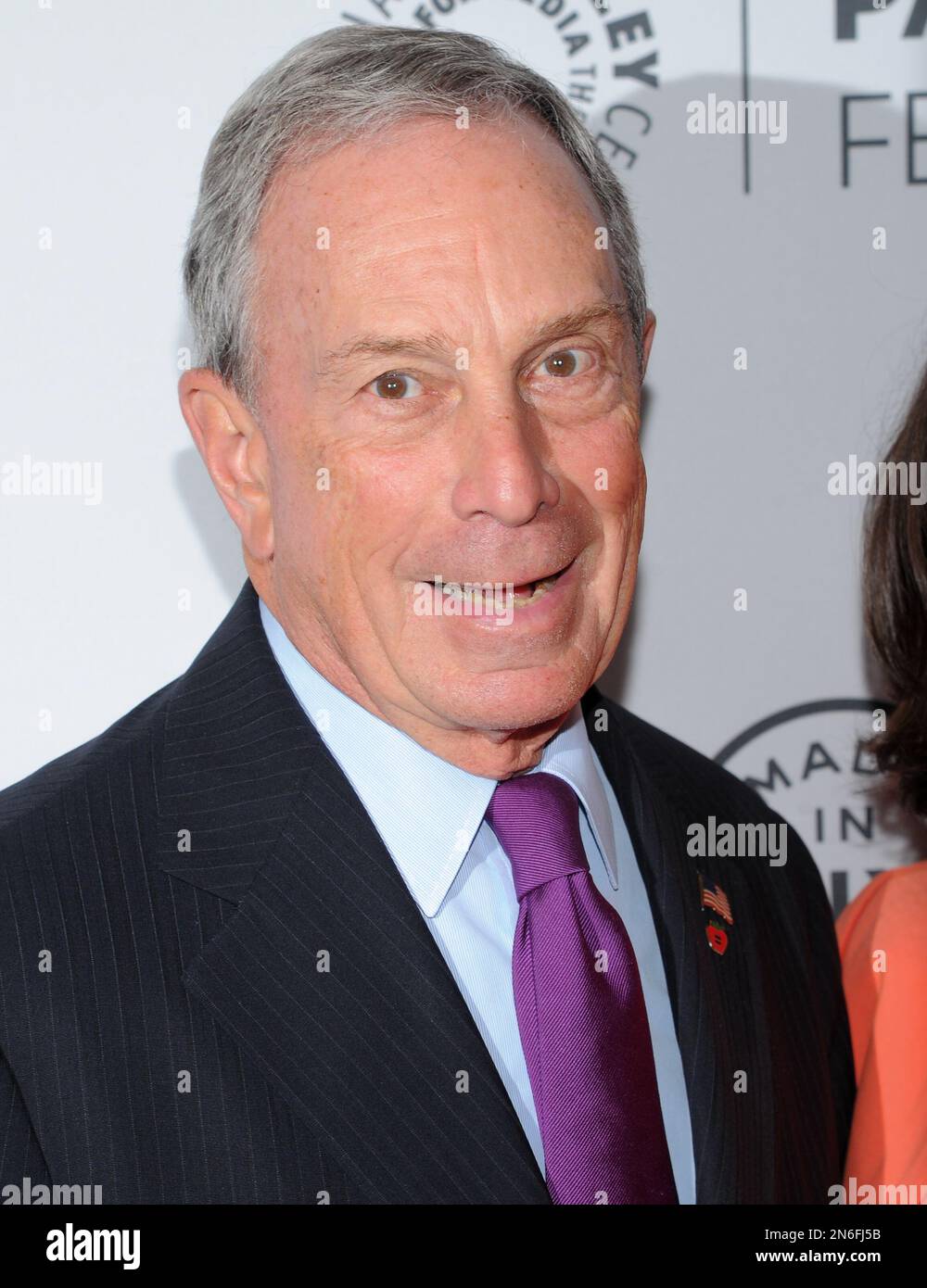 New York Mayor Michael Bloomberg attends PaleyFest: Made In NY ...