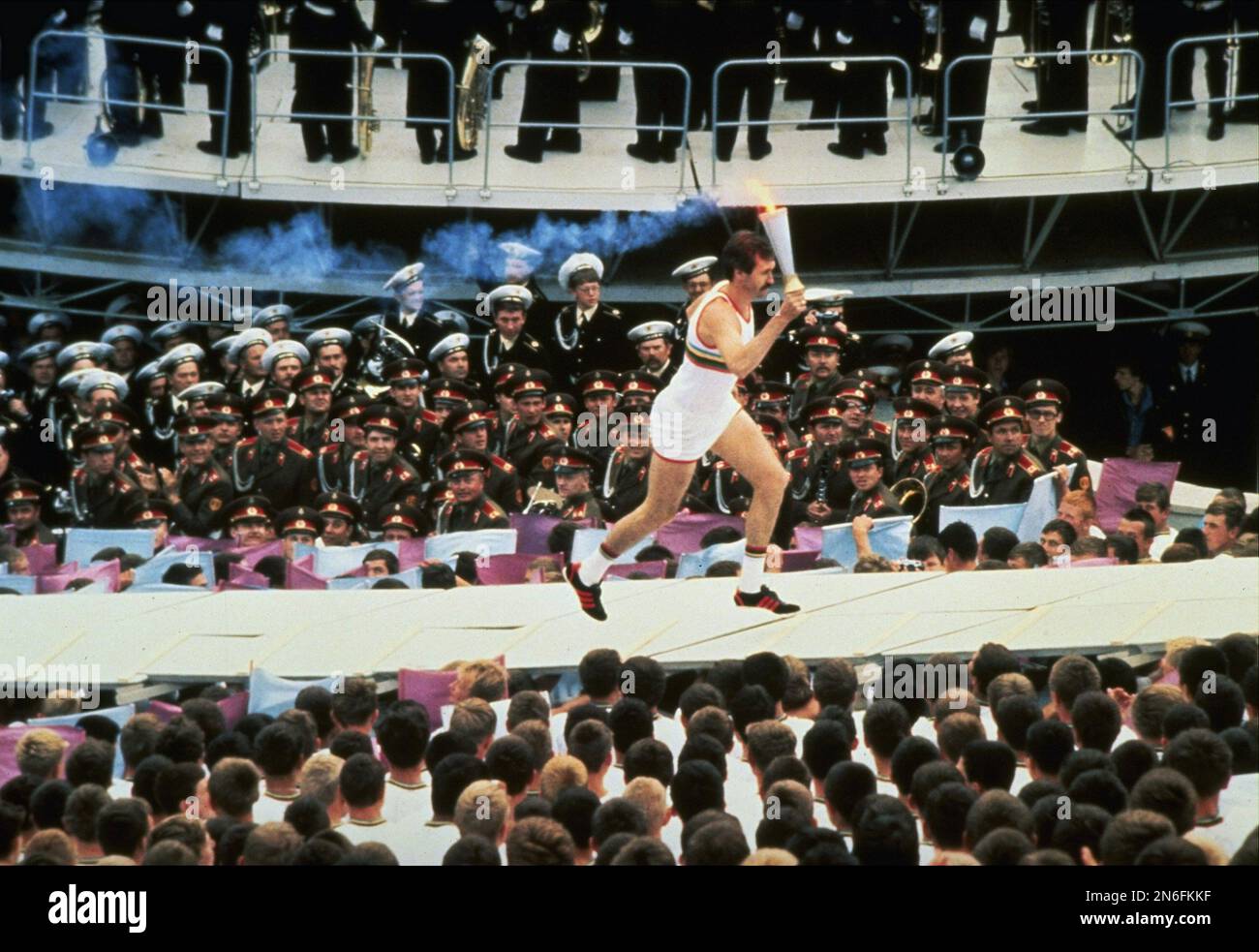 FILE - In this July 19, 1980 file photo, Soviet basketball player ...