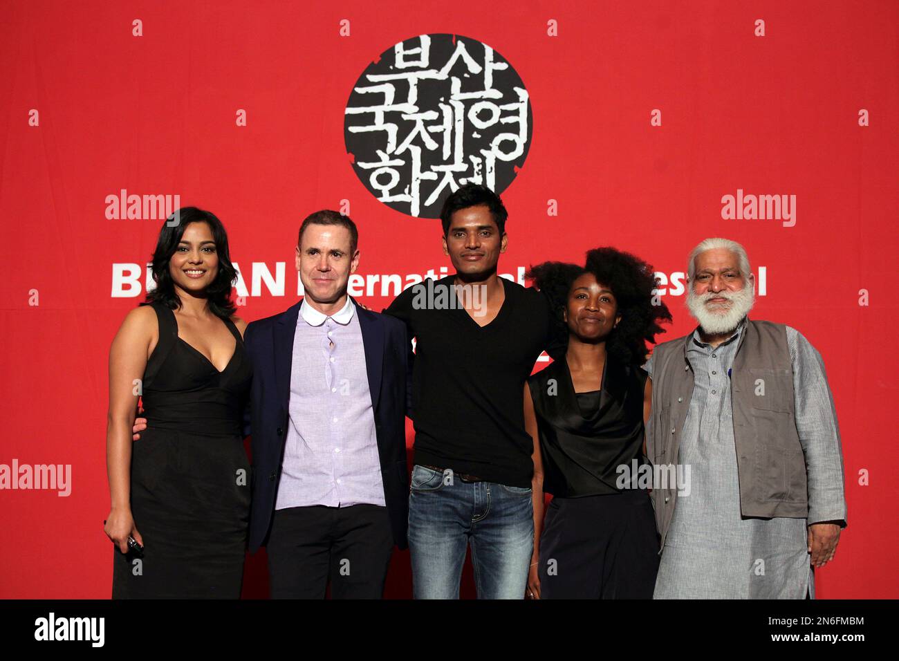 Producers and actors of Busan International Film Festival's opening ...