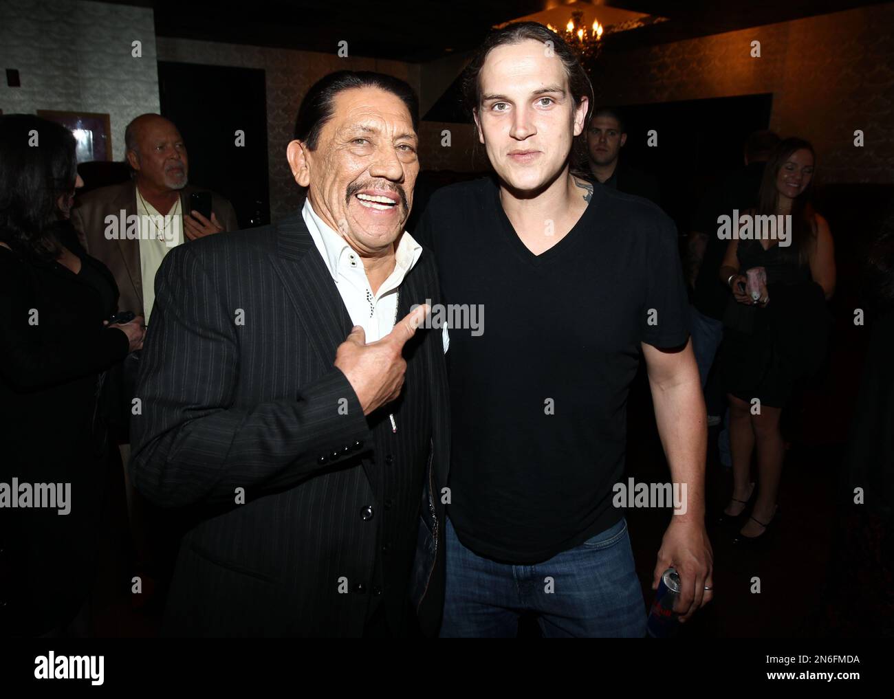 Danny Trejo, left, and Jason Mewes attend the after party for the ...