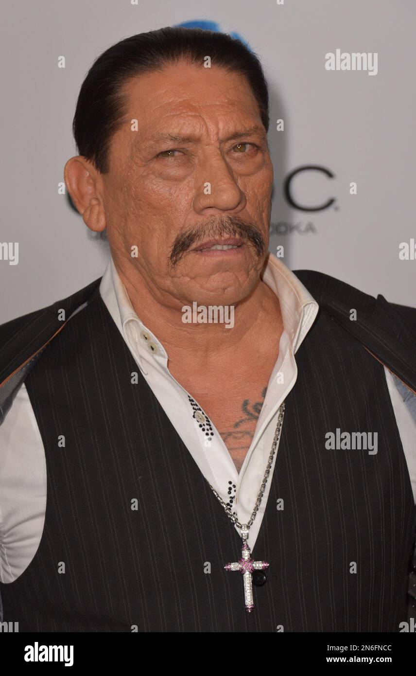 Danny Trejo arrives at the premiere of "Machete Kills" at Regal Cinemas ...