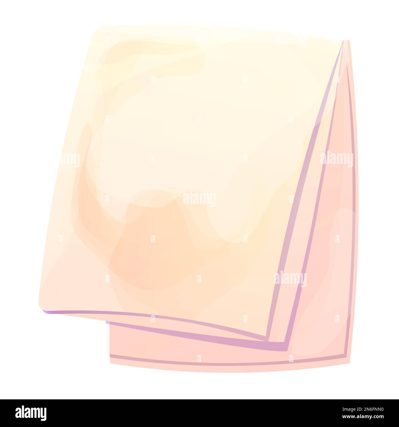 Kitchen microfibre towel, table cloth in cartoon style, napkin isolated ...