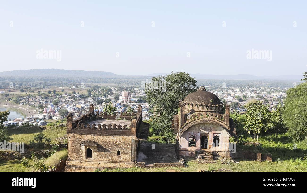 View of Masjid Rahat Muhammad Khan, Rahatgarh Fort, Madhya Pradesh ...