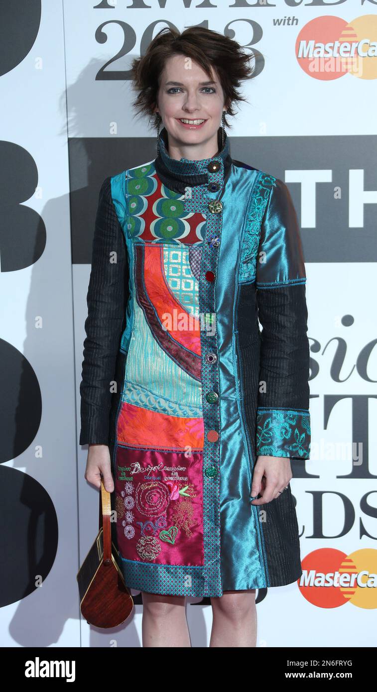 Catrin Finch arrives for the Classic BRIT Awards at the Royal Albert ...