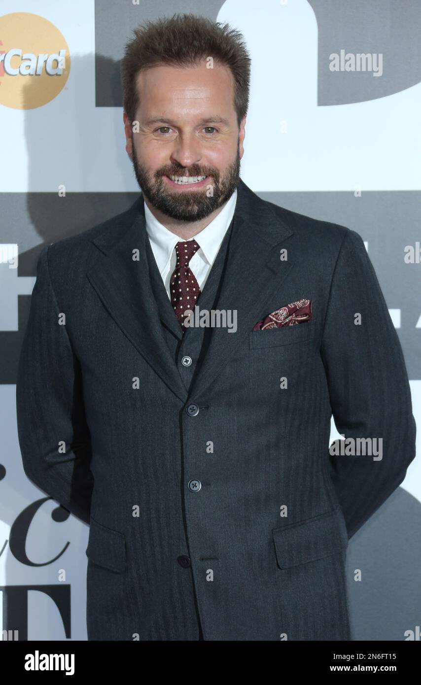Alfie Boe arrives for the Classic BRIT Awards at the Royal Albert Hall in central London ...