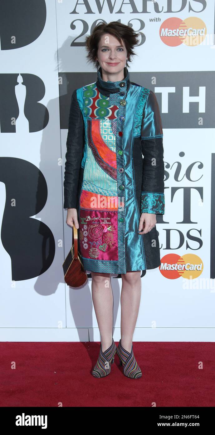 Catrin Finch arrives for the Classic BRIT Awards at the Royal Albert ...