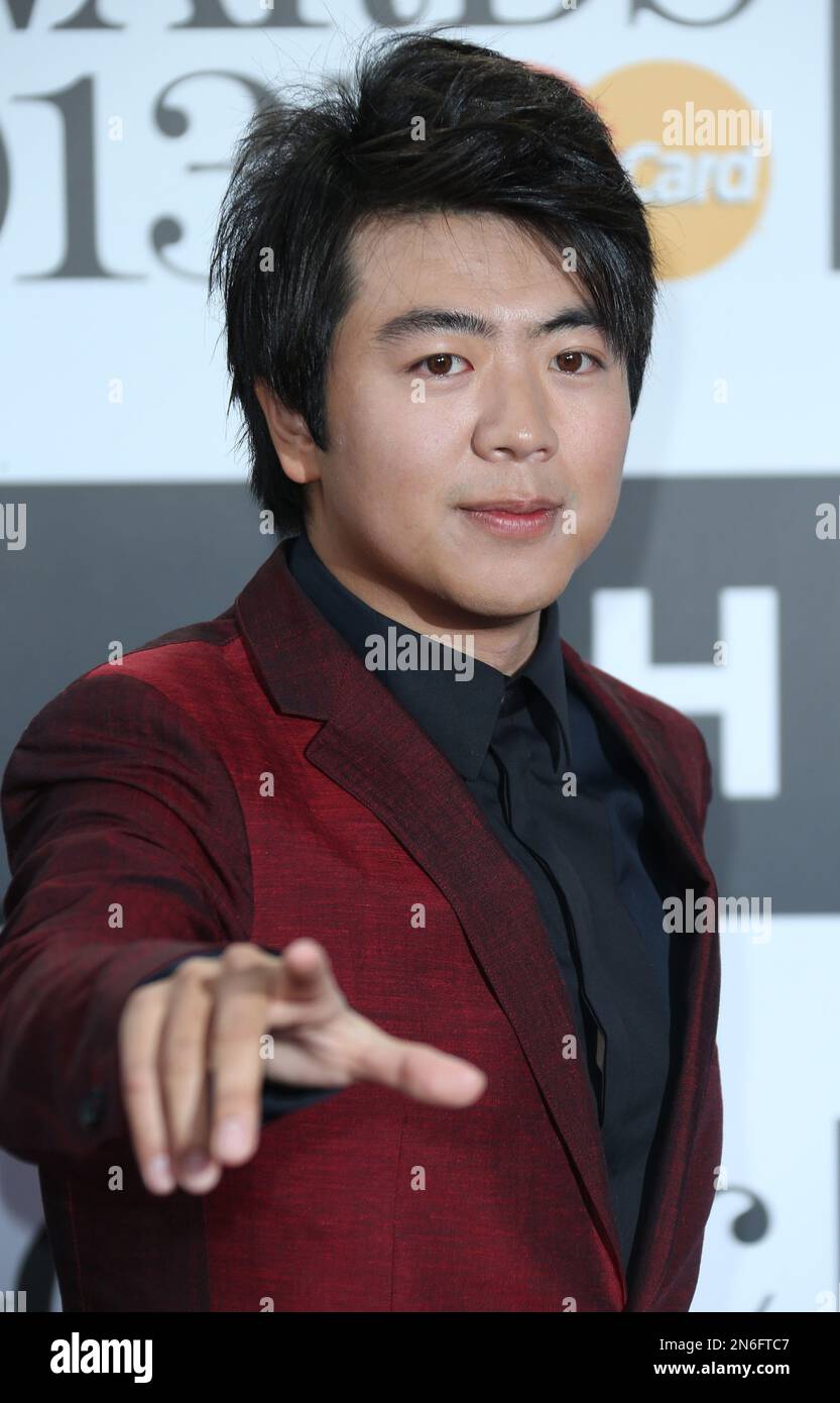 Chinese concert pianist Lang Lang arrives for the Classic BRIT Awards ...