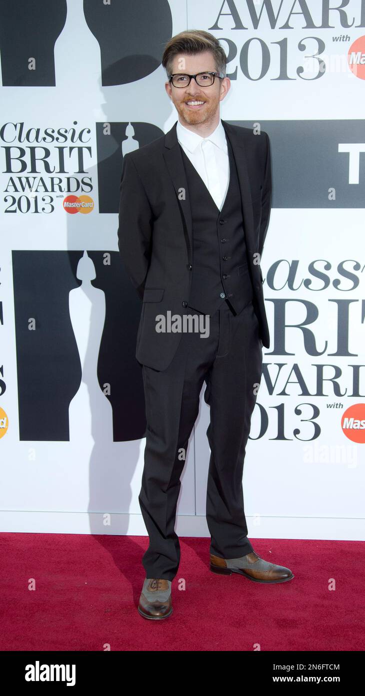 Gareth Malone arrives for the Classic BRIT Awards at the Royal Albert ...