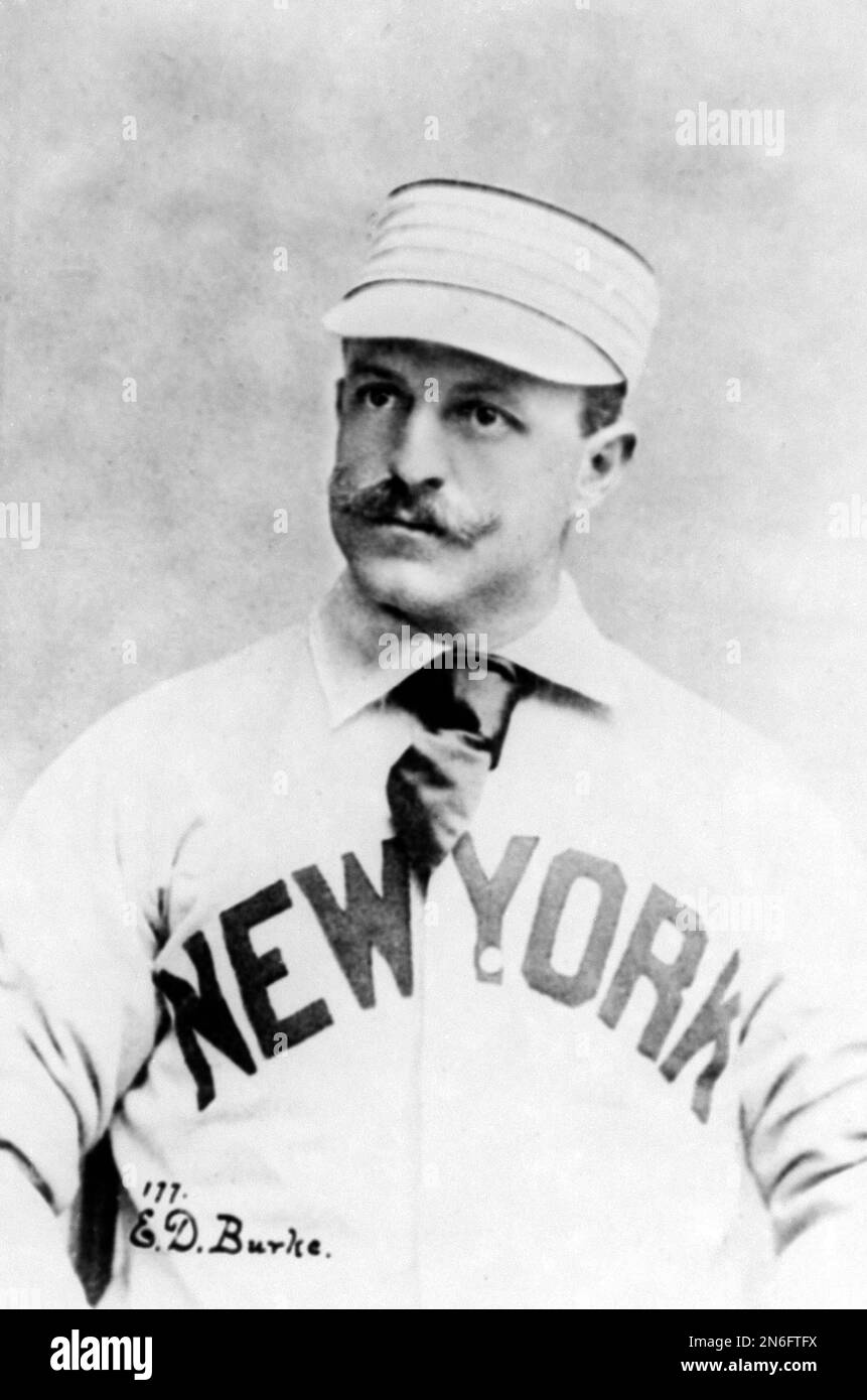 Ed Burke, fielder on the Giants 1894 when they won Temple Cup from ...