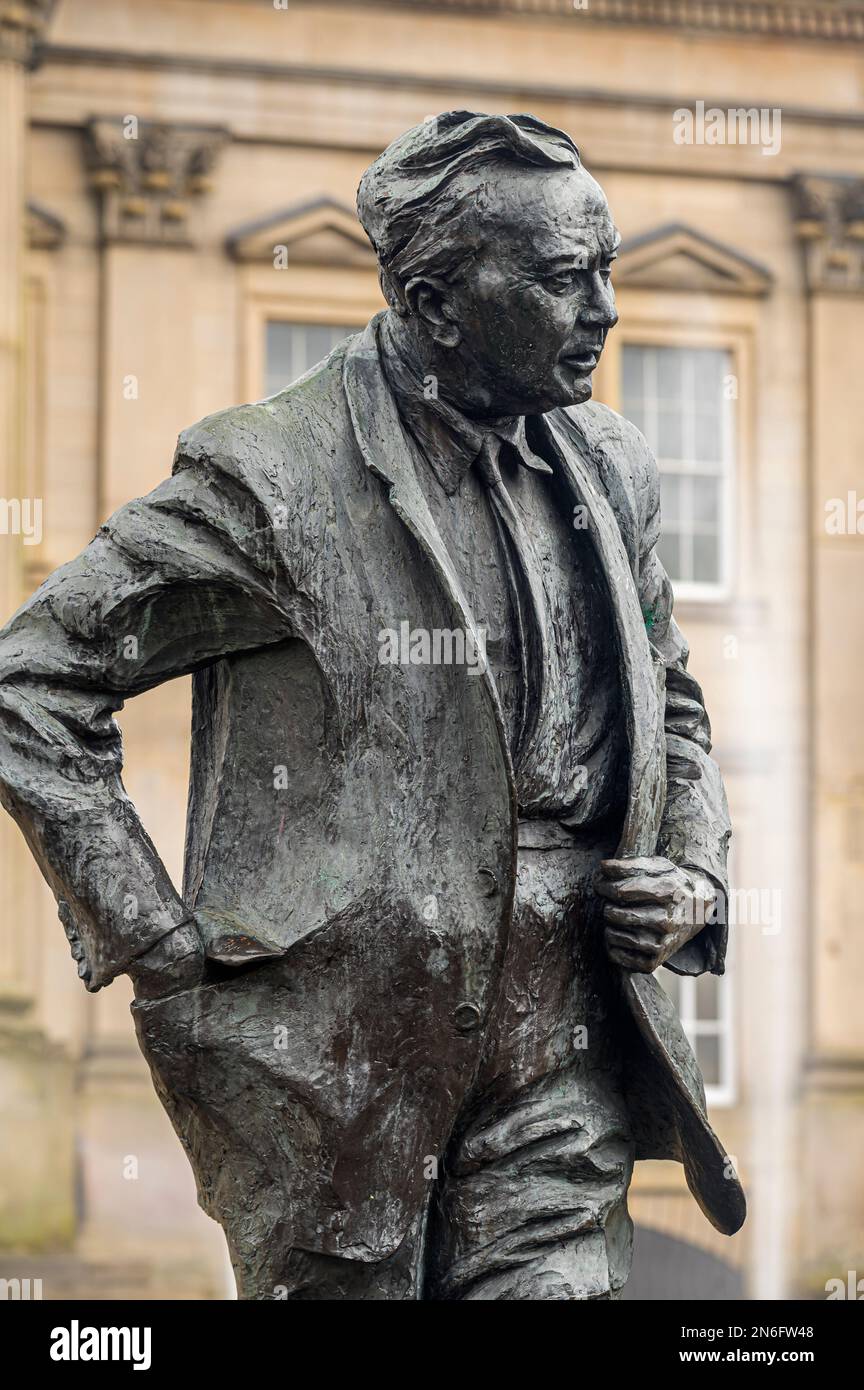 Statue of Harold Wilson, former Prime Minister of the United Kingdom ...