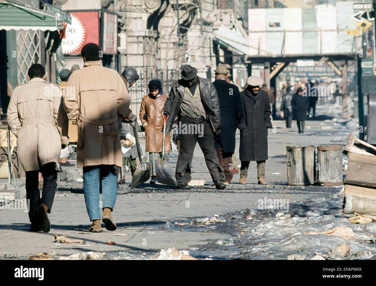 Poverty as seen in Brooklyn, New York, Jan. 1, 1970. (AP Photo/Jim ...