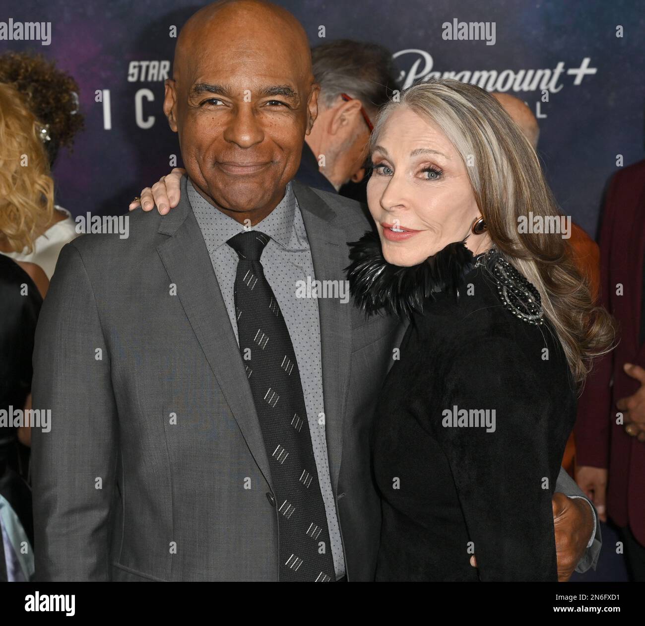 Los Angeles, USA. 09th Feb, 2023. Gates McFadden & Michael Dorn at the ...