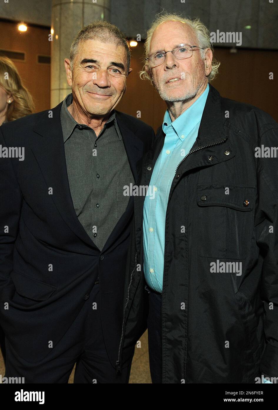 Robert Forster, left, and Bruce Dern attend David Picker's "Musts ...