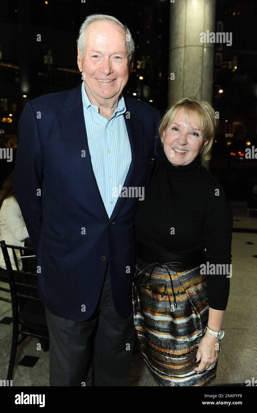 David Picker, left, and Sandra Picker attend David Picker's "Musts ...
