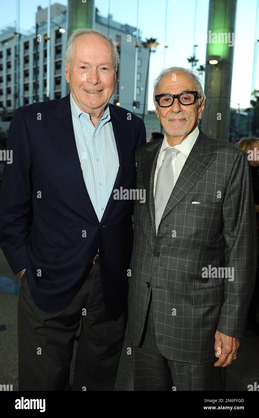 David Picker, left, and Fred Spektor attend David Picker's "Musts ...
