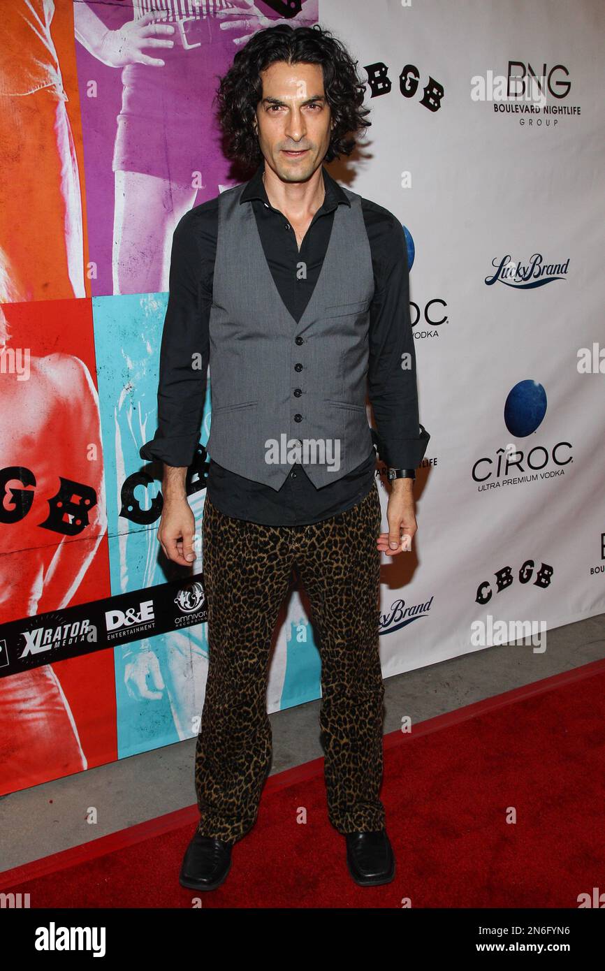 Actor Steven Schub arrives at the west coast special screening of "CBGB ...