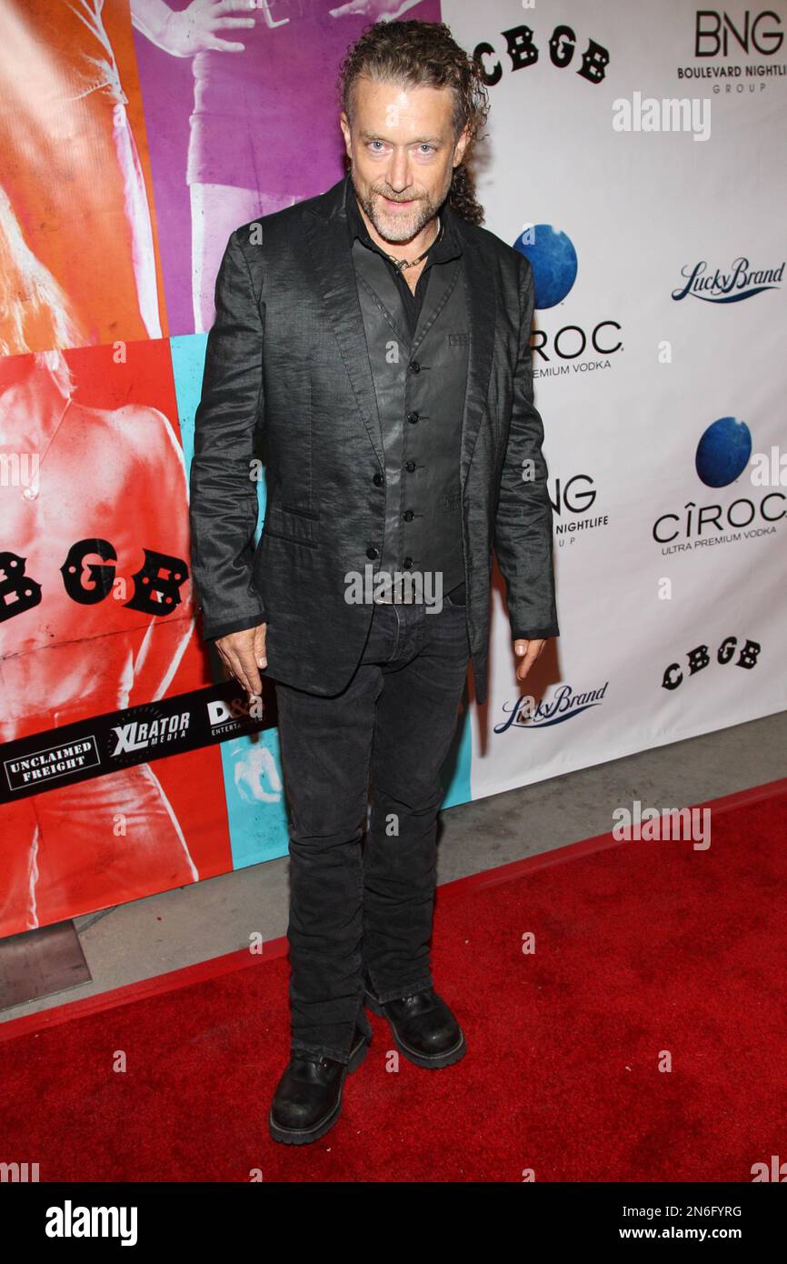 Actor Darin Heames arrives at the west coast special screening of "CBGB ...