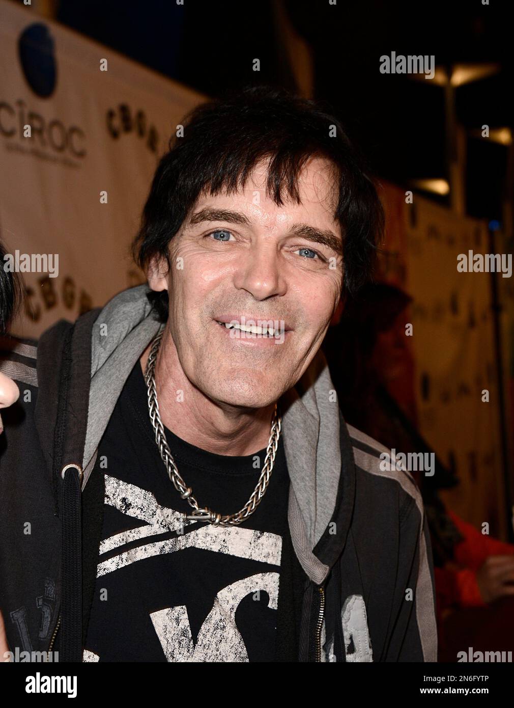 Musician Richie Ramone arrives on the red carpet at the West Coast ...