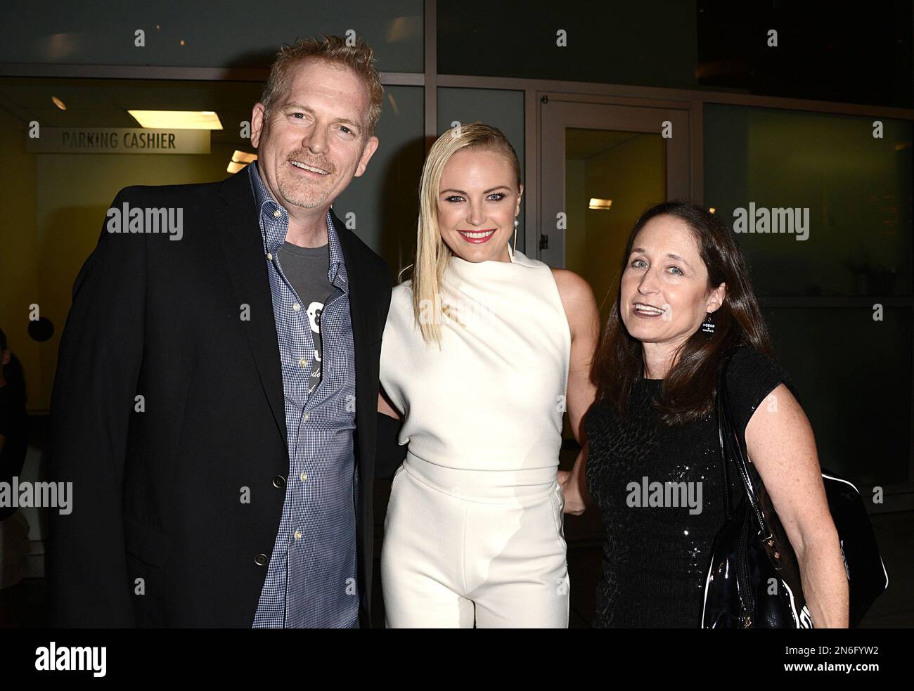 From left to right, director Randall Miller, actress Malin Akerman and ...