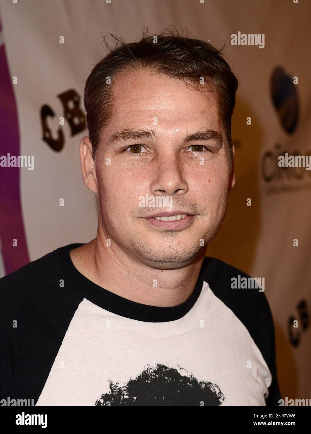 Artist Shepard Fairey arrives on the red carpet at the West Coast ...