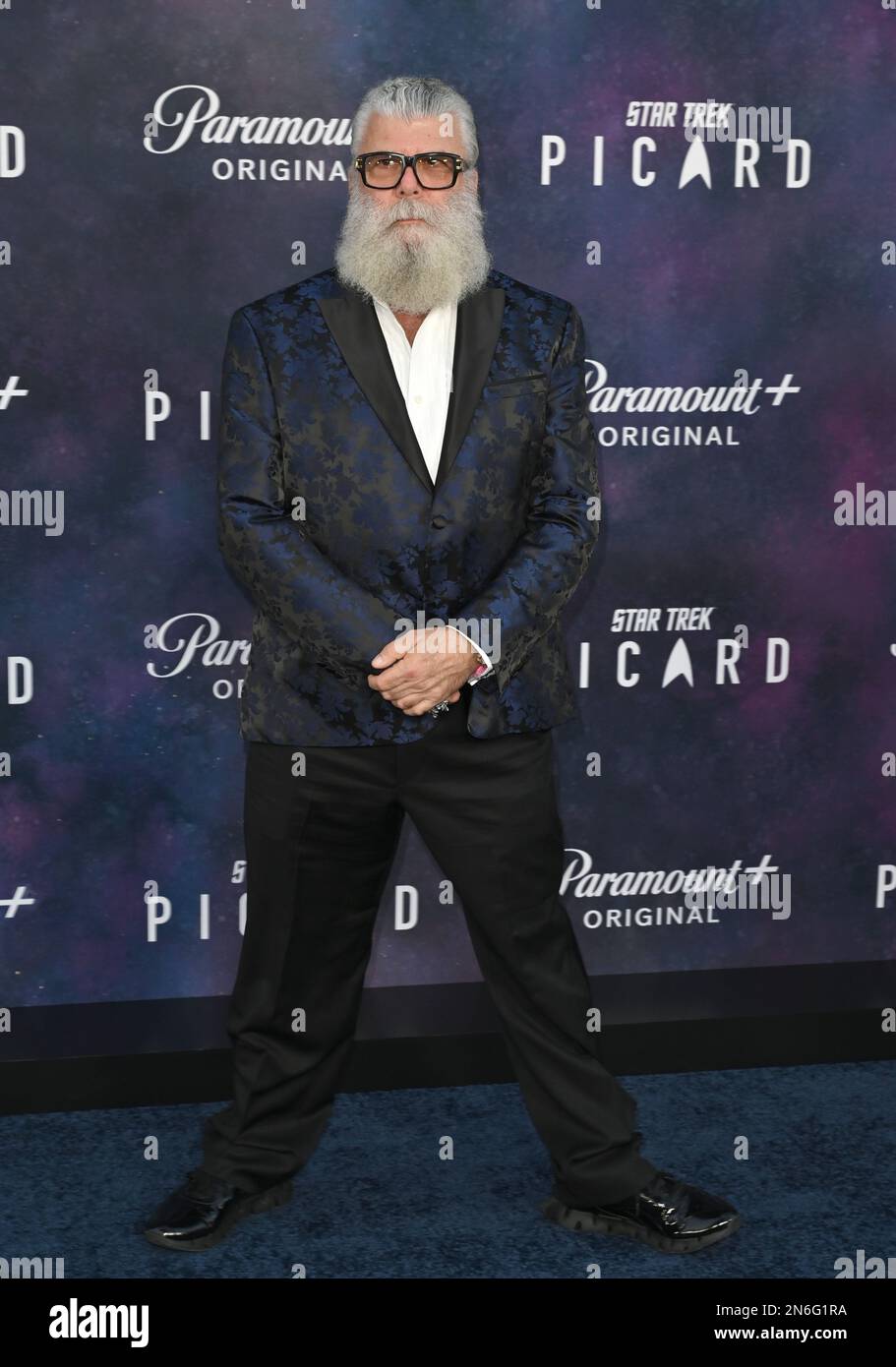 Los Angeles, USA. 09th Feb, 2023. Crecenzo Notanile at the premiere for ...