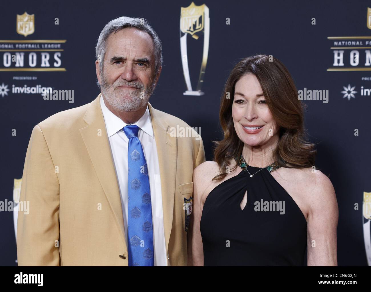 Phoenix, United States. 08th Feb, 2023. Dan Fouts arrives on the red ...