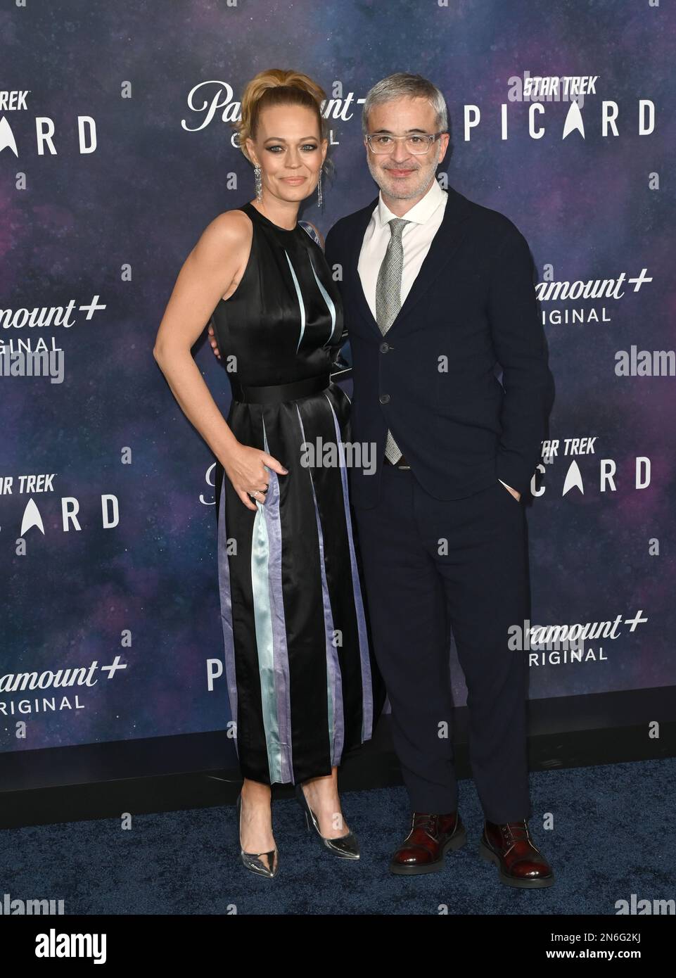 Los Angeles, USA. 09th Feb, 2023. Jeri Ryan & Alex Kurtzman at the premiere for "Star Trek ...