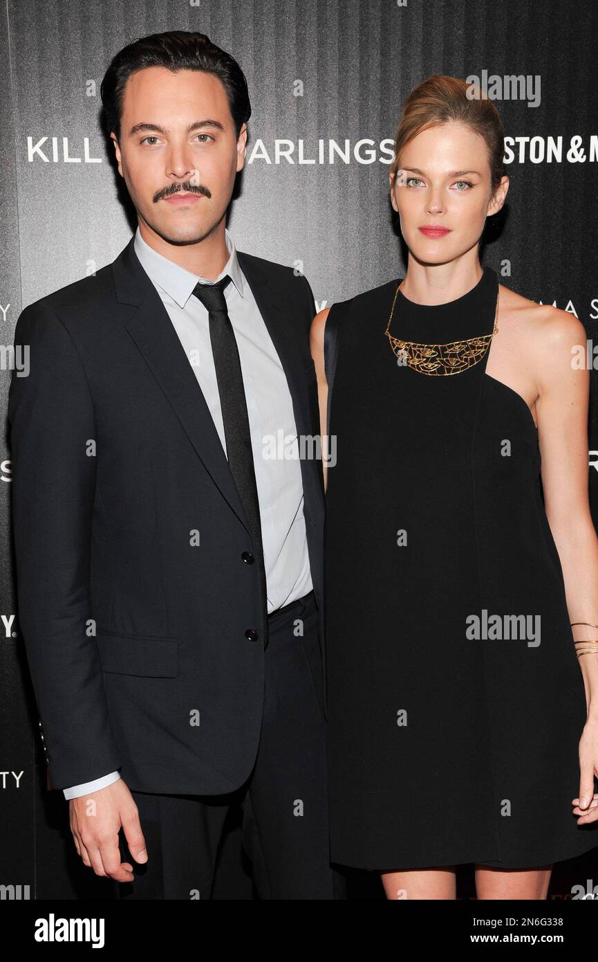 Actor Jack Huston and girlfriend Shannan Click attend a special ...