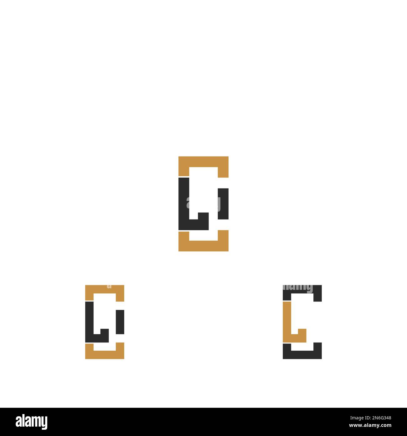 Alphabet letters Initials Monogram logo CL, LC, L and C Stock Vector ...