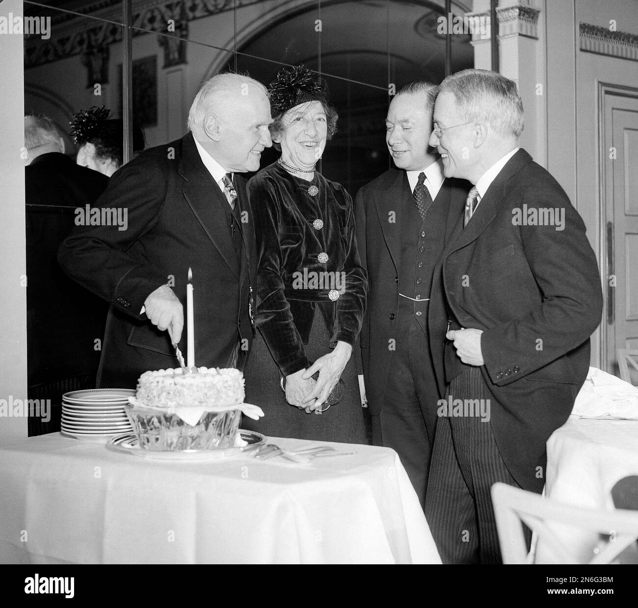 Eminent musicians and other friends of Walter Damrosch honored him on ...