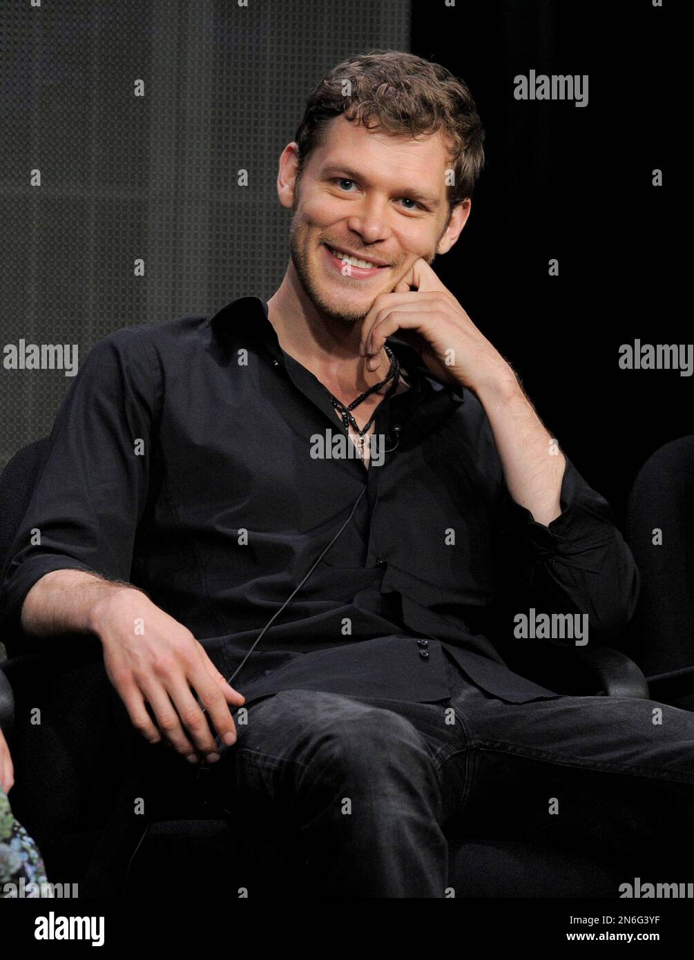 This July 30, 2013 file photo shows actor Joseph Morgan at the "The ...