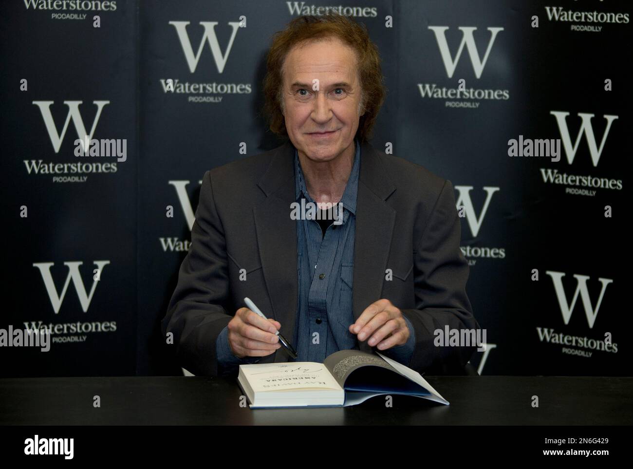 English musician, Ray Davies, best known as lead singer/songwriter for ...