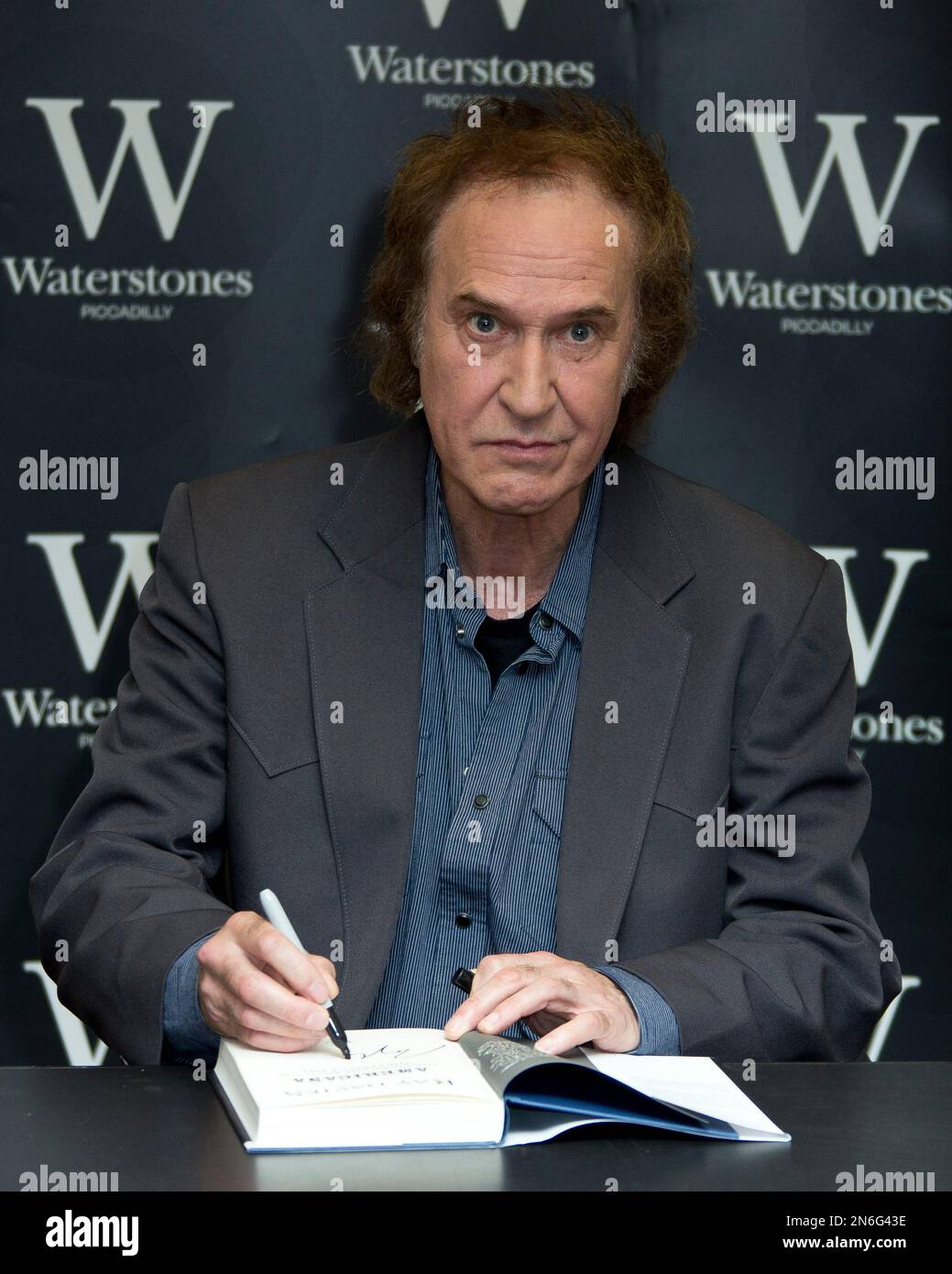 English musician, Ray Davies, best known as lead singer/songwriter for ...
