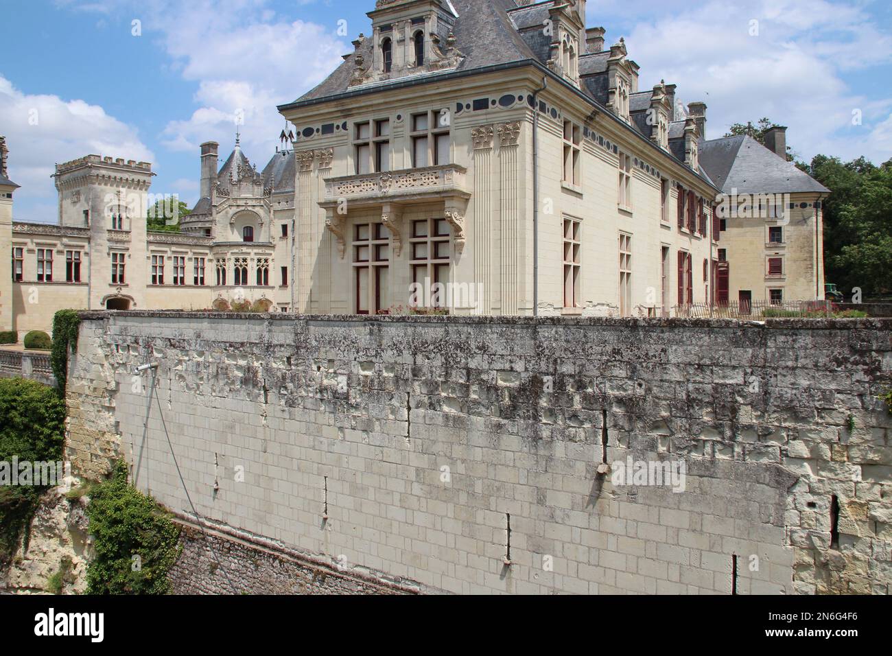 medieval and renaissance castle in france Stock Photo - Alamy