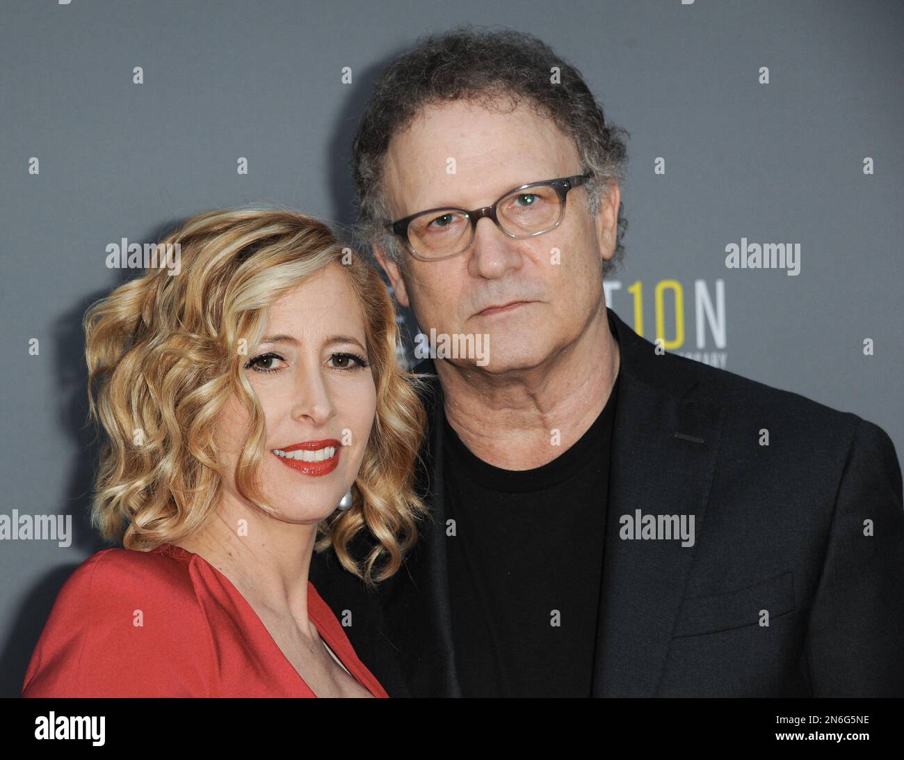 Kimberly Shlain, left, and Albert Brooks arrive at the LA Philharmonic ...
