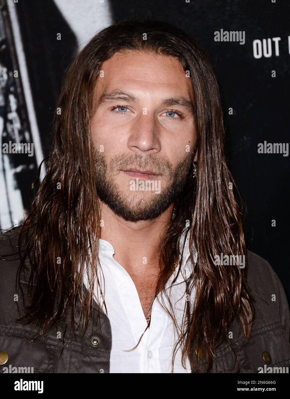 Actor Zach McGowan arrives at the special screening of the feature film ...