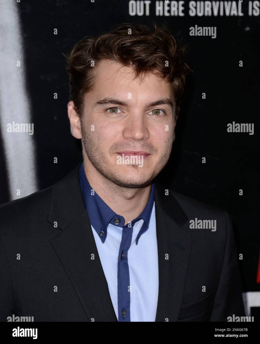 Actor Emile Hirsch arrives at the special screening of the feature film ...