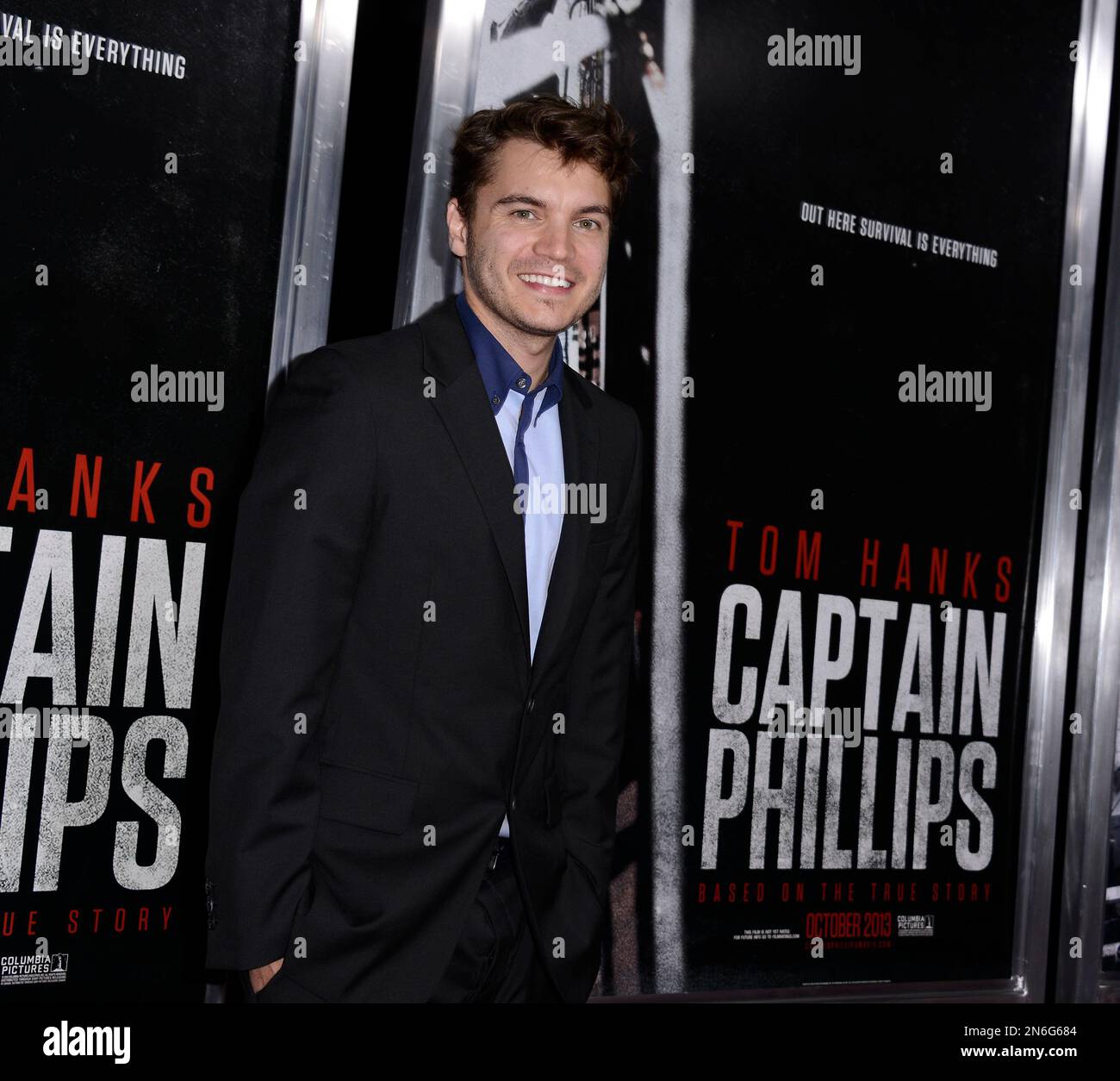 Actor Emile Hirsch arrives at the special screening of the feature film ...