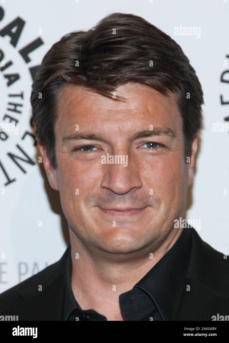 Actor Nathan Fillion arrives at the The Paley Center For Media presents ...