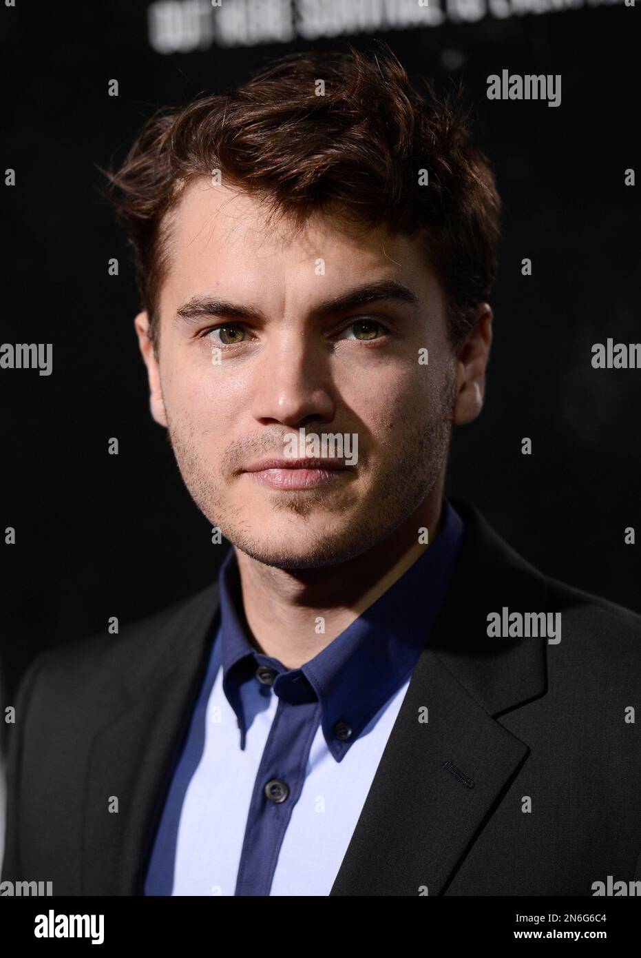Actor Emile Hirsch arrives at the special screening of the feature film ...