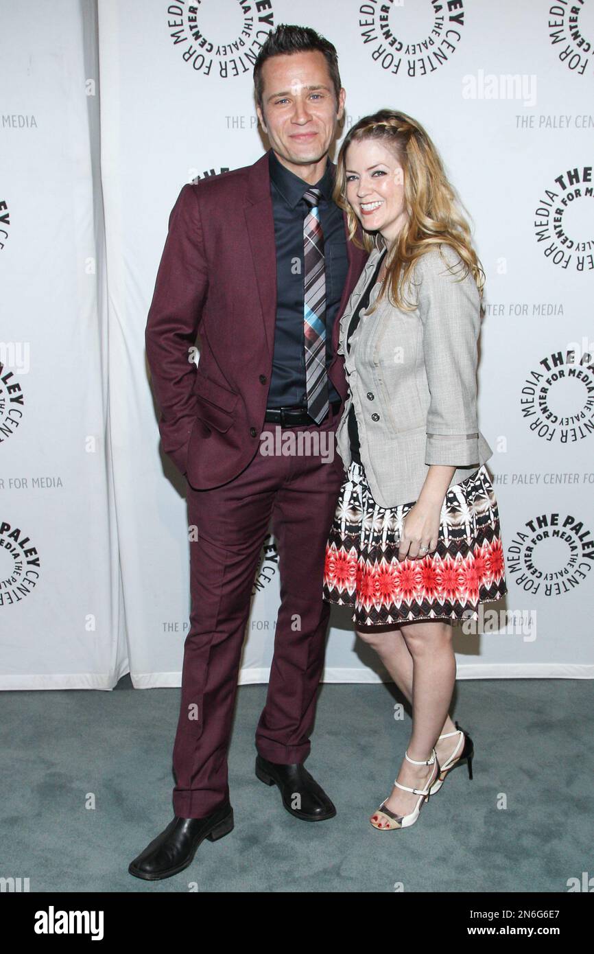 Actor Seamus Dever and wife / actress Juliana Dever arrive at the The ...