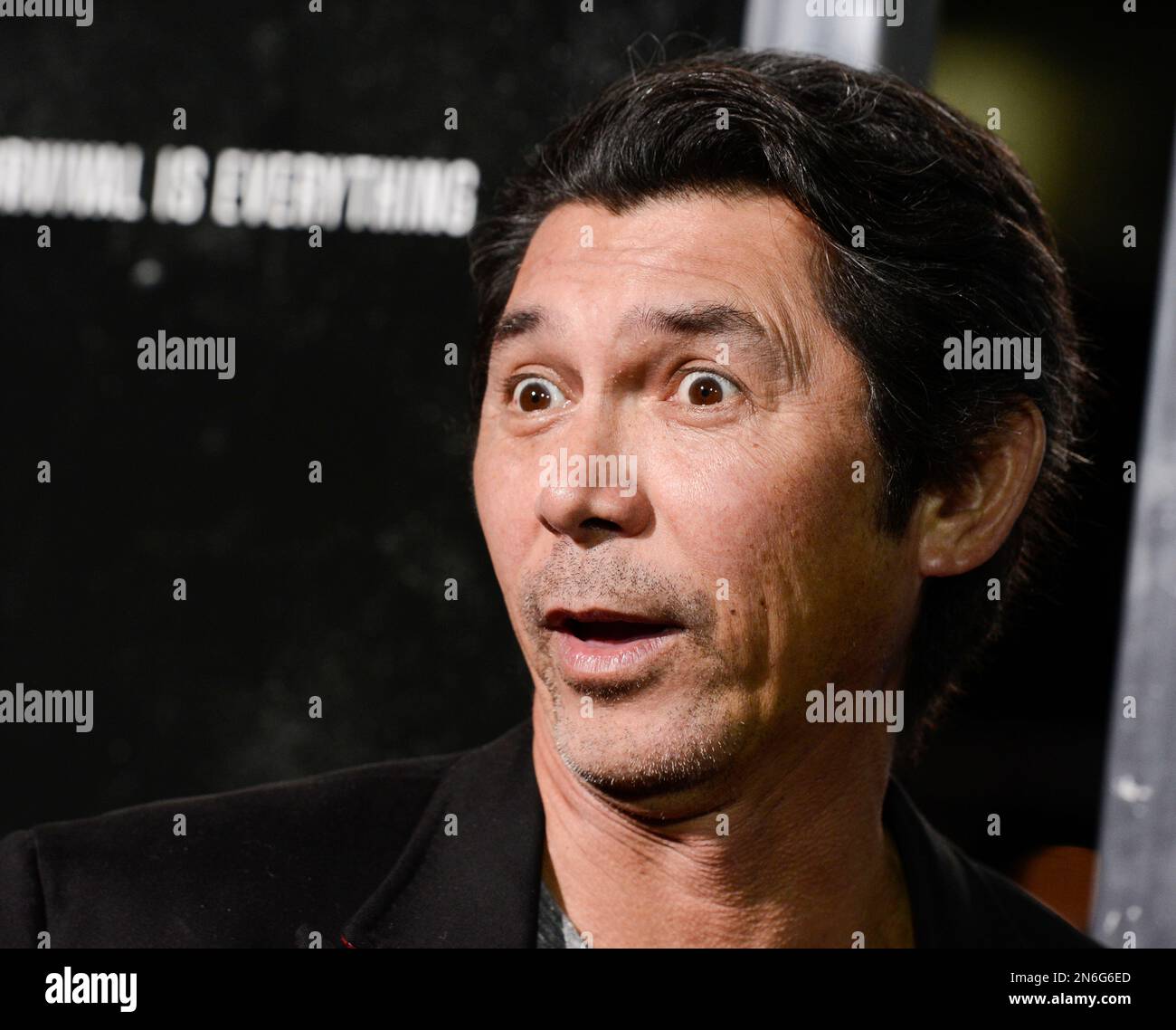 Actor Lou Diamond Phillips arrives at the special screening of the ...