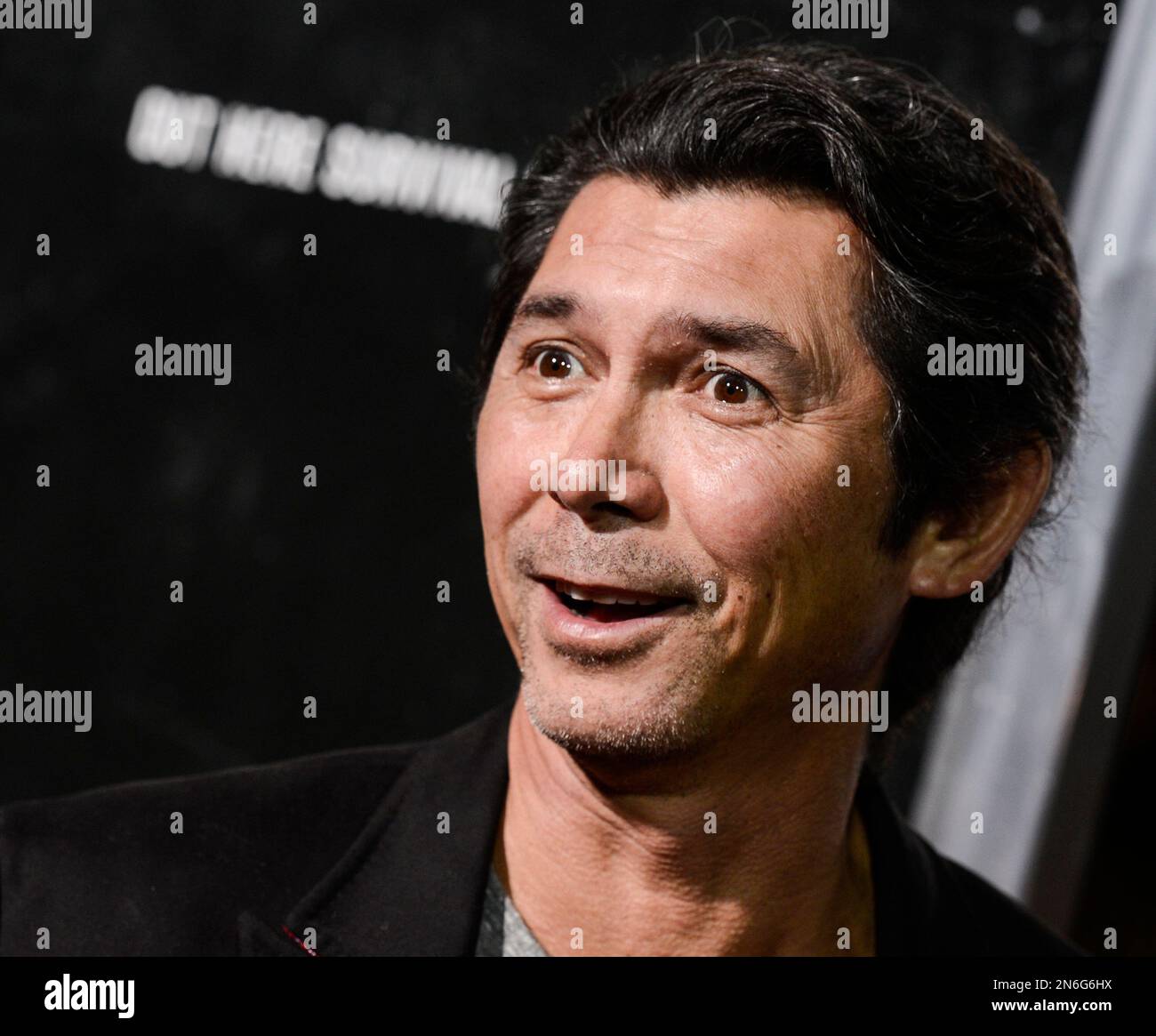 Actor Lou Diamond Phillips arrives at the special screening of the ...